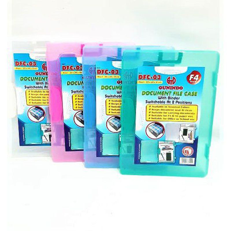 Map Plastik Dokumen File Hard Case