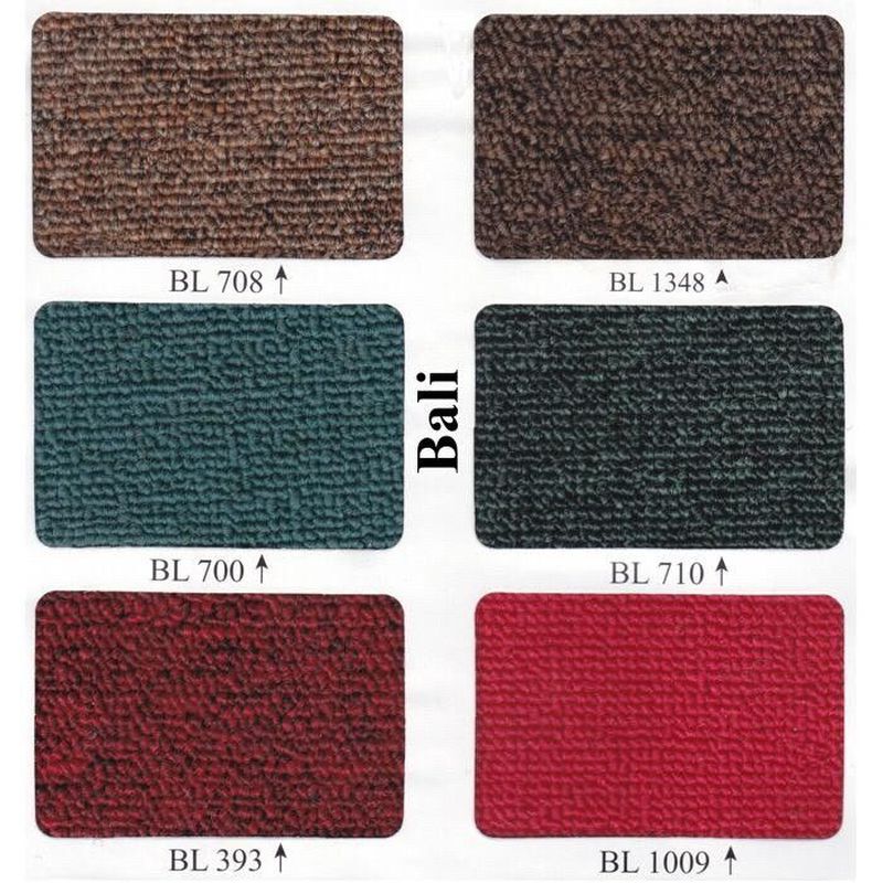 Karpet Bali, Crown dan Pemasangan