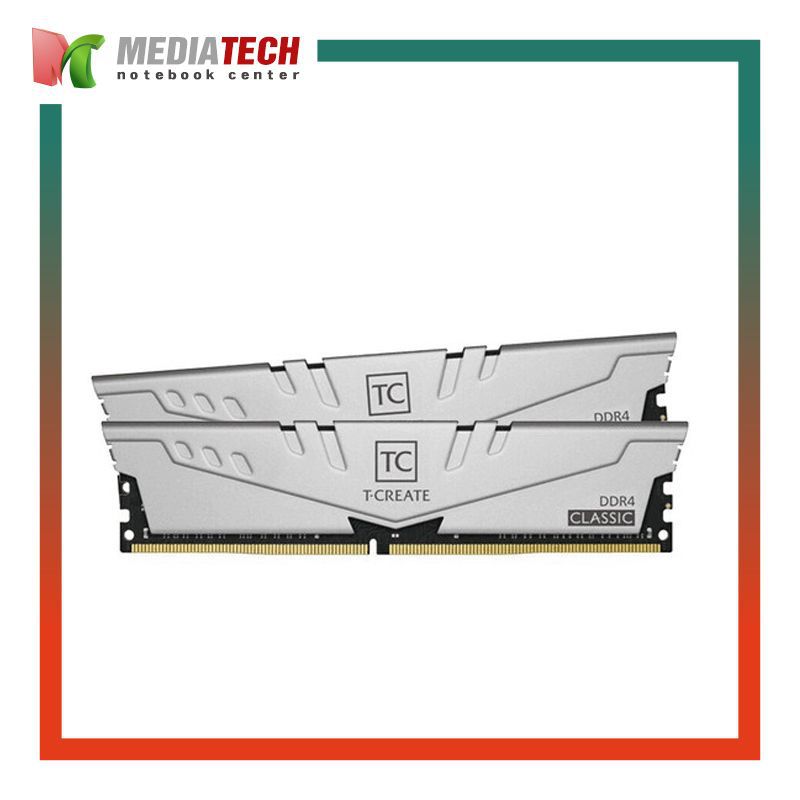 MEMORY RAM LONG DIMM DDR4 32GB (16X2) CLASSIC SILVER TEAM