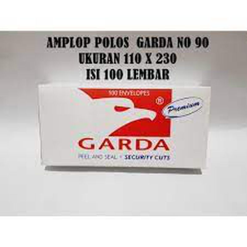Amplop Putih 90 GARDA