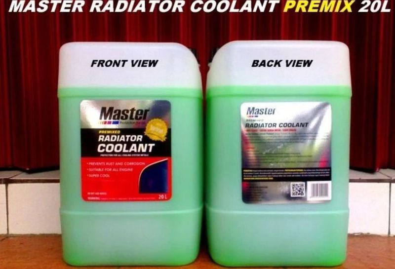 radiator coolant diesel, kereta, alat berat