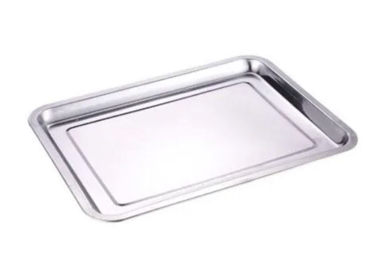 Baki Stainless Baki Stainless Besar Tinggi Violin Nampan Persegi Stain