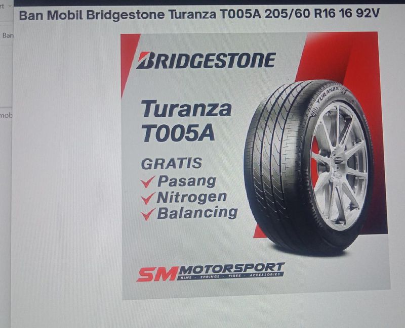 Ban mobil luar bridgestone