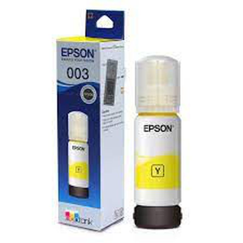 tinta printer epson ink bottle 003 dye yellow vin