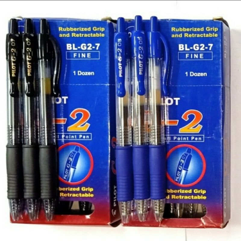 Pulpen Pilot G-2 0.7mm BL-G2-7 Pen
