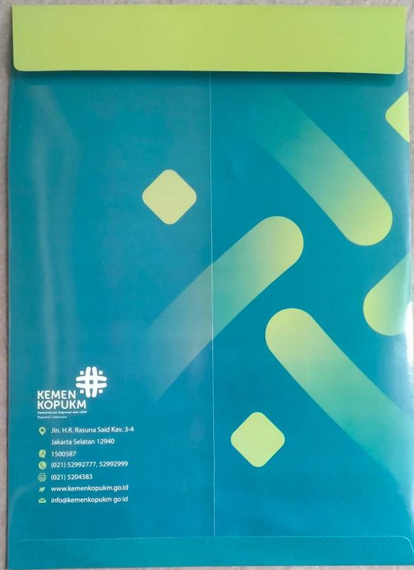 Cetak Amplop Kementerian F4