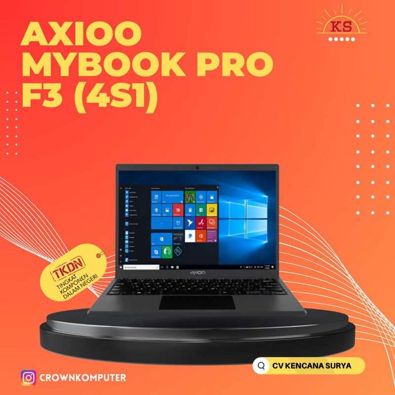 Axioo Mybook Pro F3 (4S1) - Abu-Abu