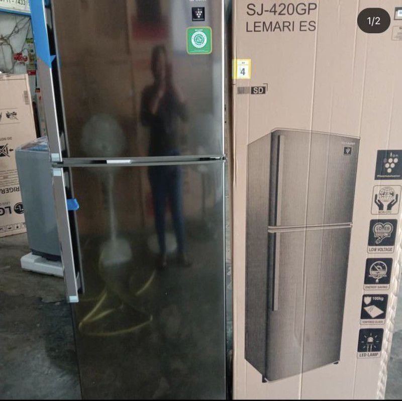 Kulkas 2 pintu sharp Sj 420 gp