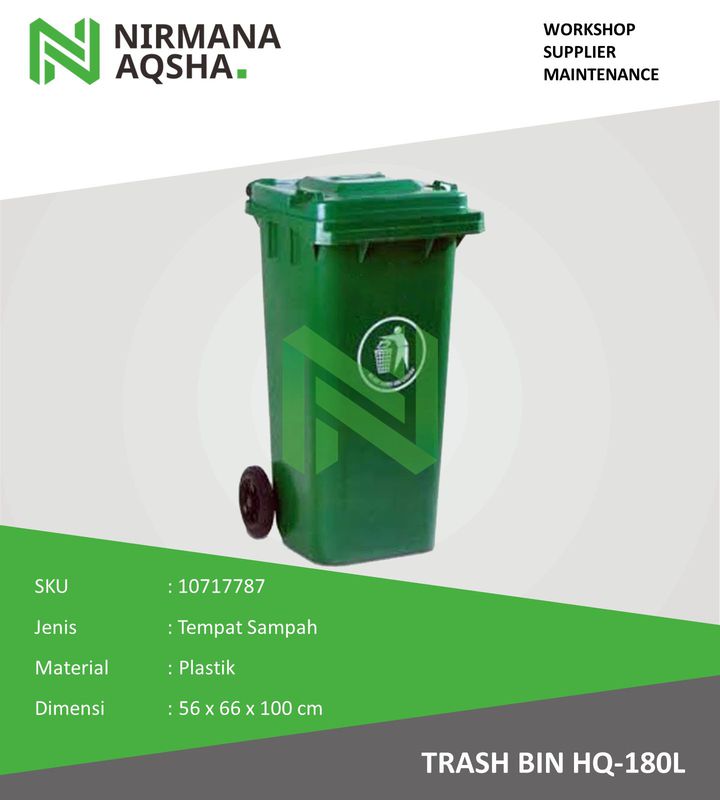 Tempat Sampah - Trash Bin HQ-180L