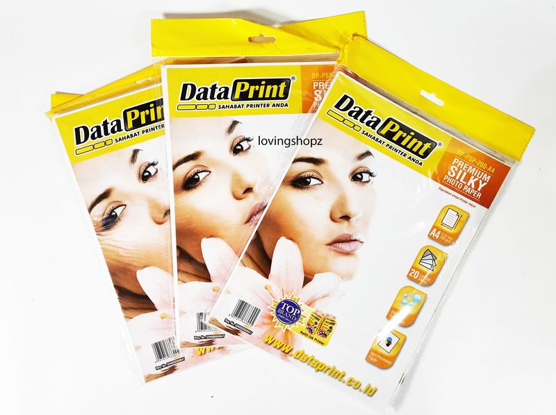 KERTAS FOTO DATA PRINT SILKY A4