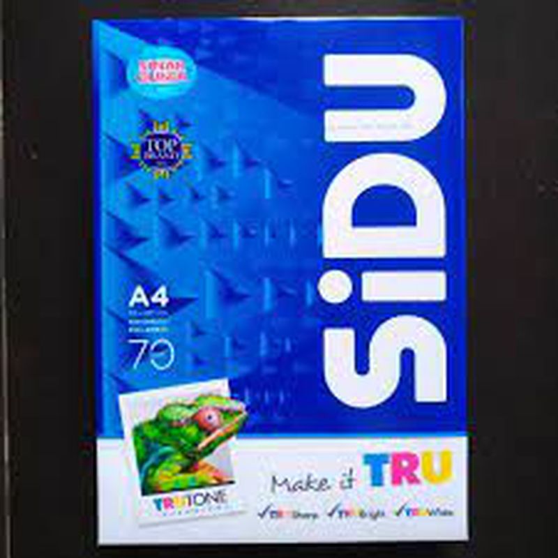 Kertas HVS A4 70 gram SINAR DUNIA SIDU 1 rim 500 lembar