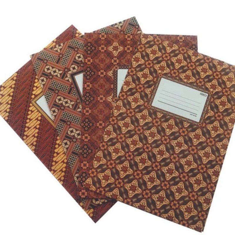 Map Kertas Folio Batik / StopMap Folio Batik