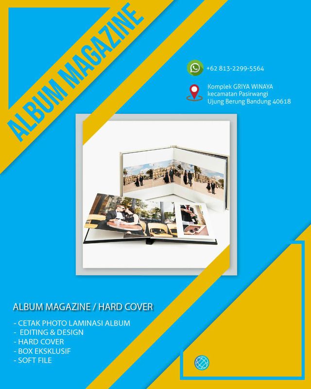 Album Photo Magazine / Hard Cover