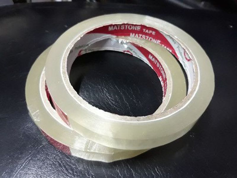 Isolasi 1/2 inch x 72 yard / solasi / lakban 12mm / isolatip / selotip