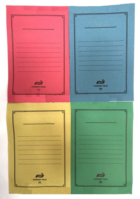 Map Kertas / Stopmap Folio