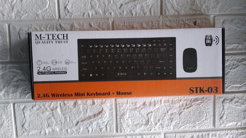 Keyboard & Mouse Wireless Mini M-Tech