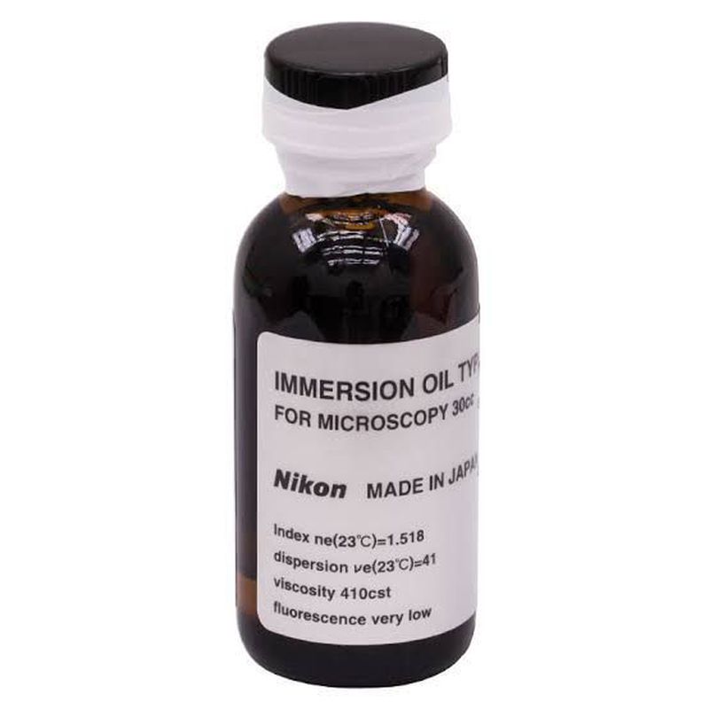Immersion oil nikon