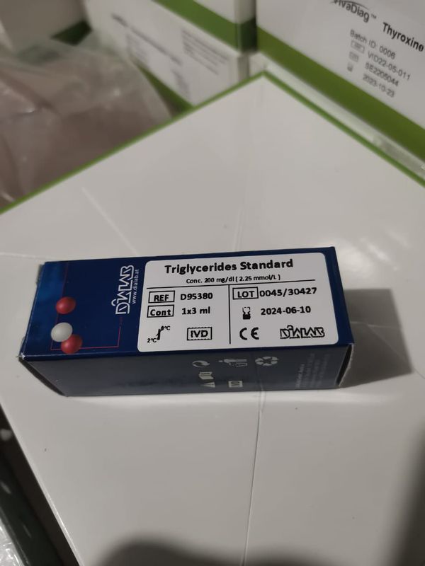 Standar Triglyserida,Dialab 1x3ml