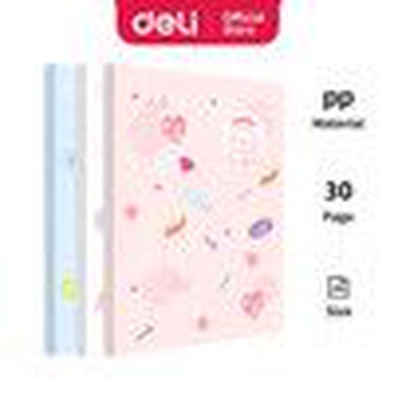 Deli Display Book / map file A4 30 Halaman PP shell 72493 - A4