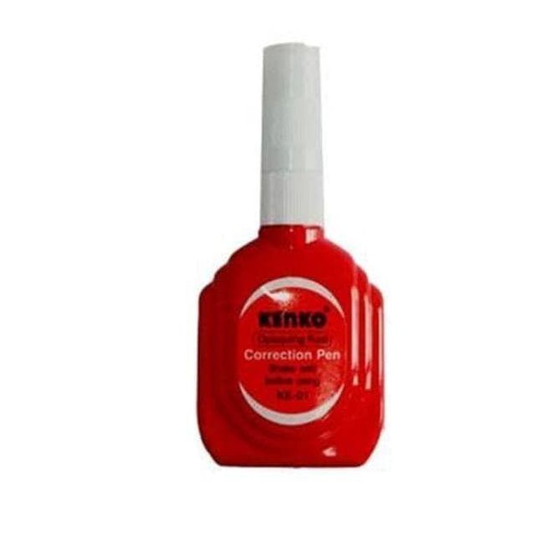 TIPE X KENKO TIP EX CAIR MERAH CORRECTION PEN