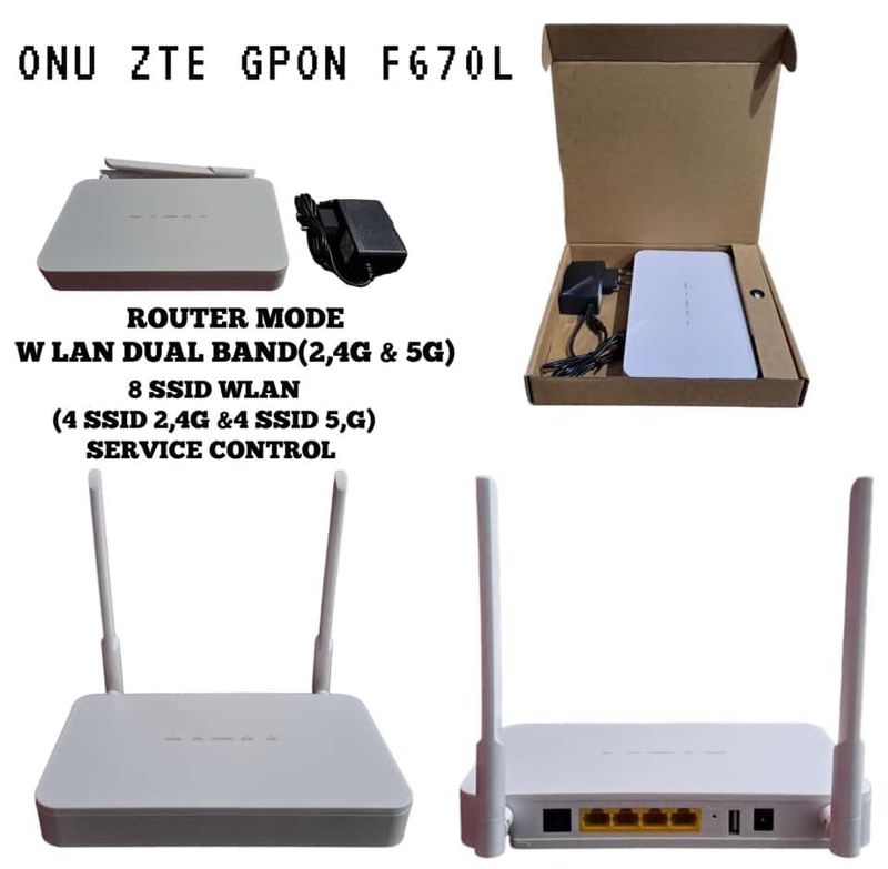 ZTE GPON ONU F670L