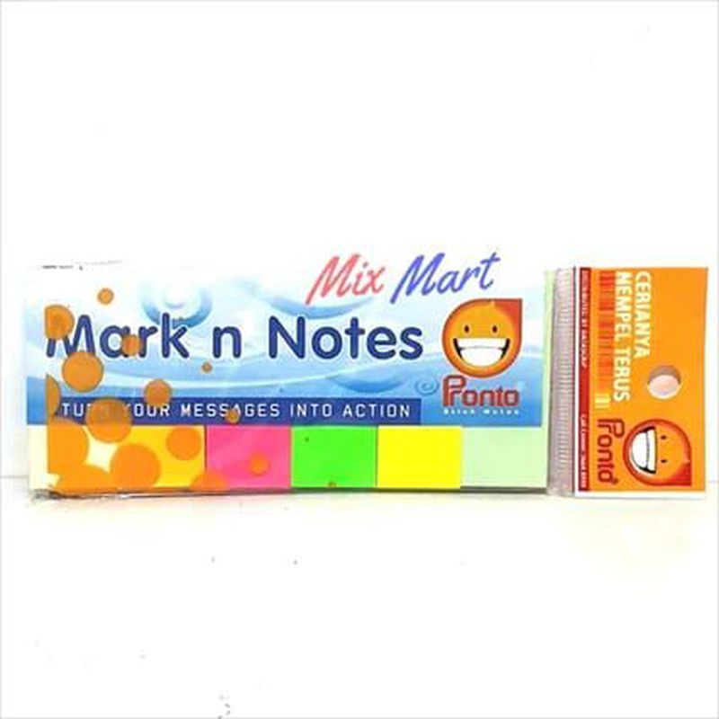 Kertas Memo & Sticky Notes Pronto Mark And Notes
