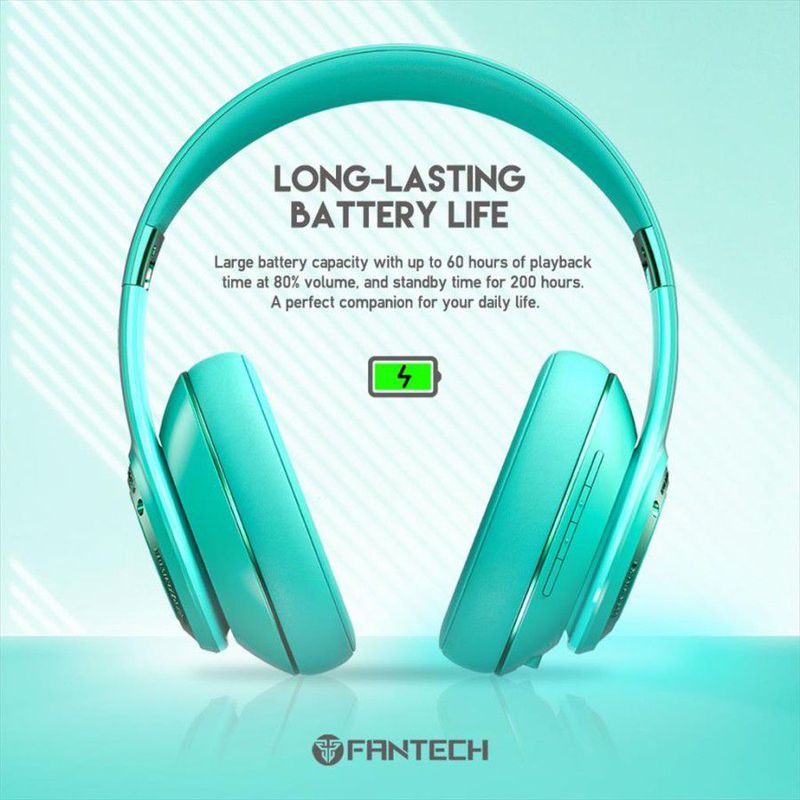 Fantech Mint Edition WH01 Bluetooth Headset Wireless