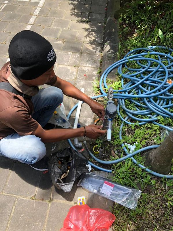 Perbaikan Instalasi Kran PDAM