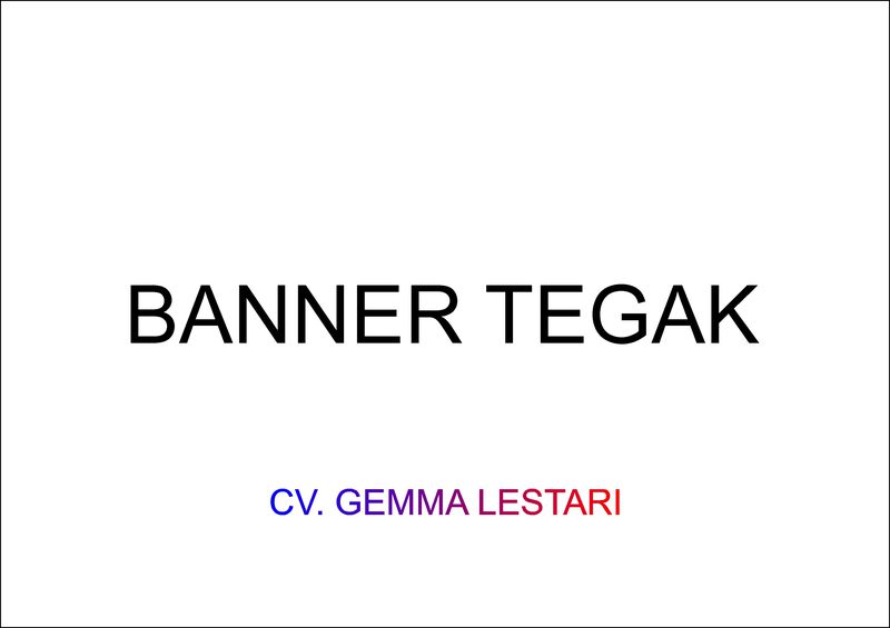 Banner Tegak