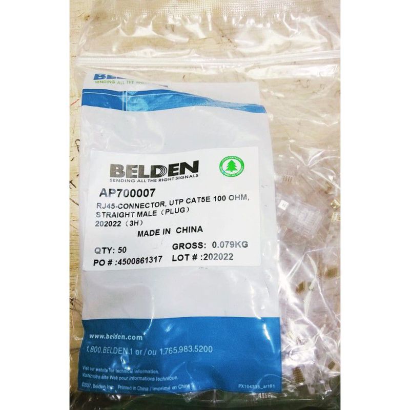 Belden Connector RJ45 Cat.5 (Konektor RJ45 AP700007)