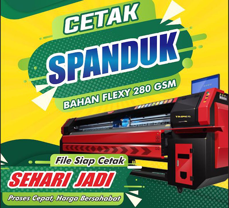 SPANDUK / BANNER 3x1 Meter