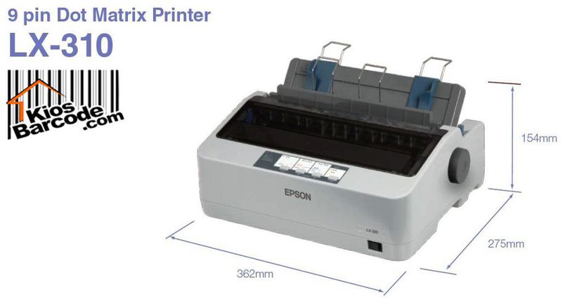 Epson LX-310 Dot Matrix Printer