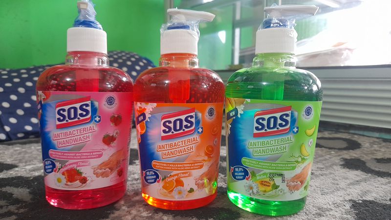 Hand soap SOS 400 ml/handwash