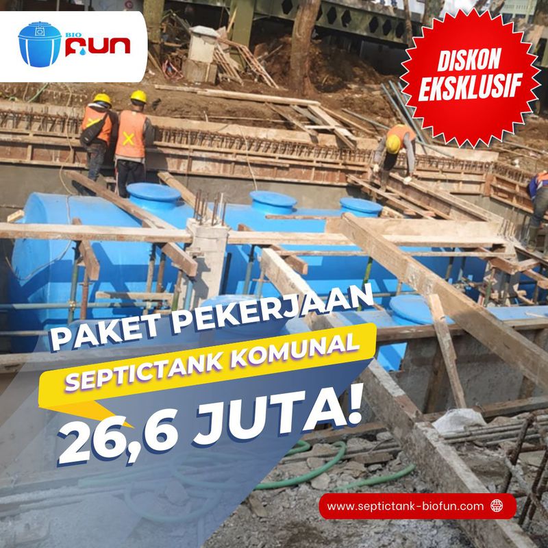 PAKET PEKERJAAN SEPTICTANK KOMUNAL