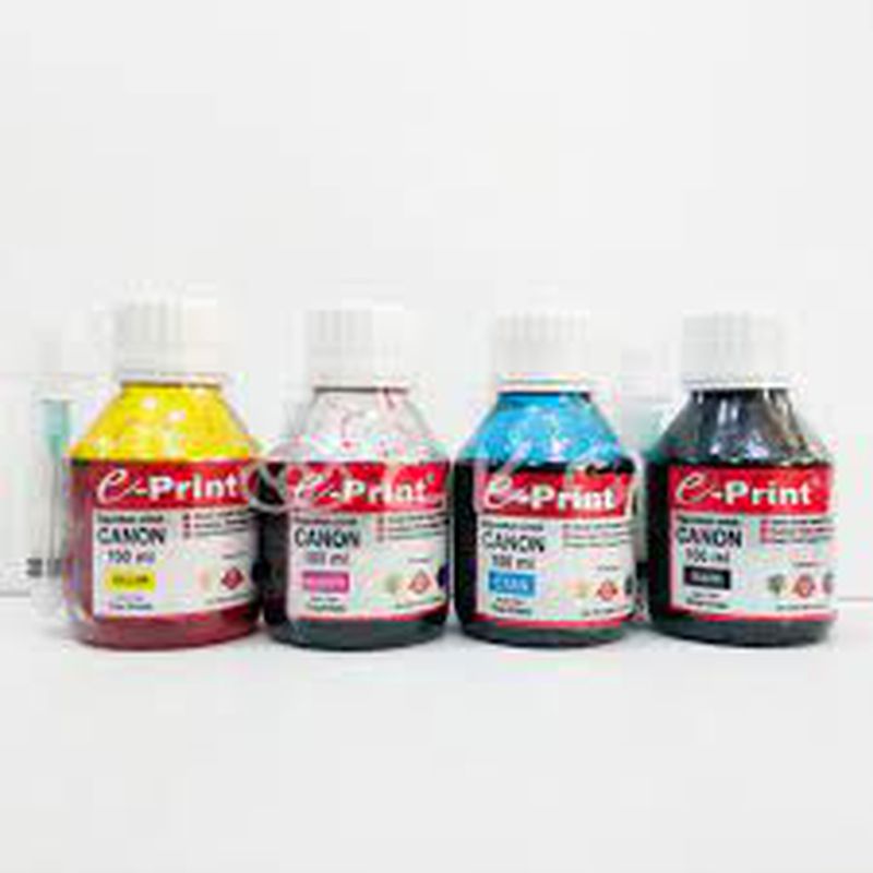 TINTA PRINTER REFILL CANON WARNA