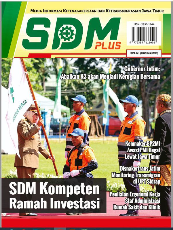 Majalah Buletin SDM Plus Dinas Tenaga Kerja dan Transmigrasi Provinsi ...