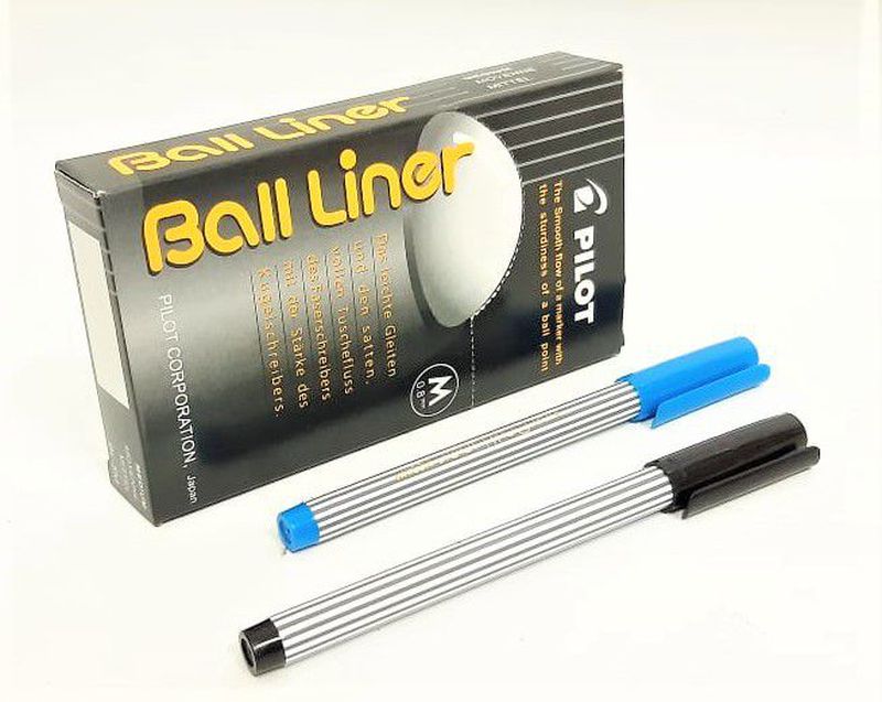 BALLINER PILOT PULPEN BALLPOINT TANDATANGAN 0.8 MM BOLDLINER