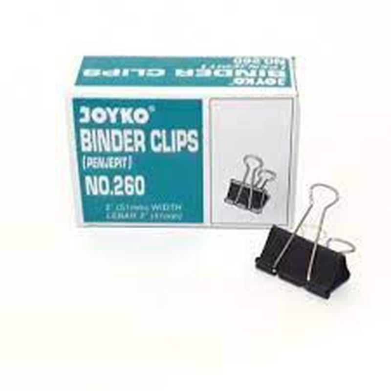 Binder Clip No 260 5,1 12 Pcs
