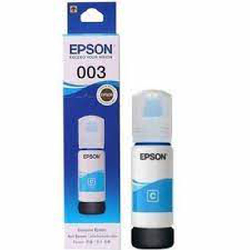 Tinta epson 003 cyan original