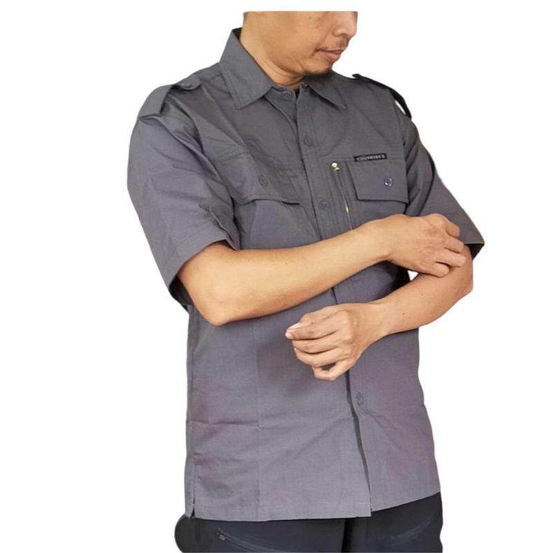 Kemeja Ripstop Katun