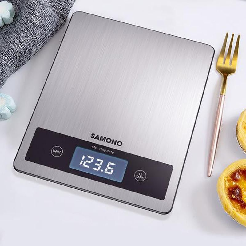 SAMONO Timbangan Dapur Digital Stainless Steel SW-KS03