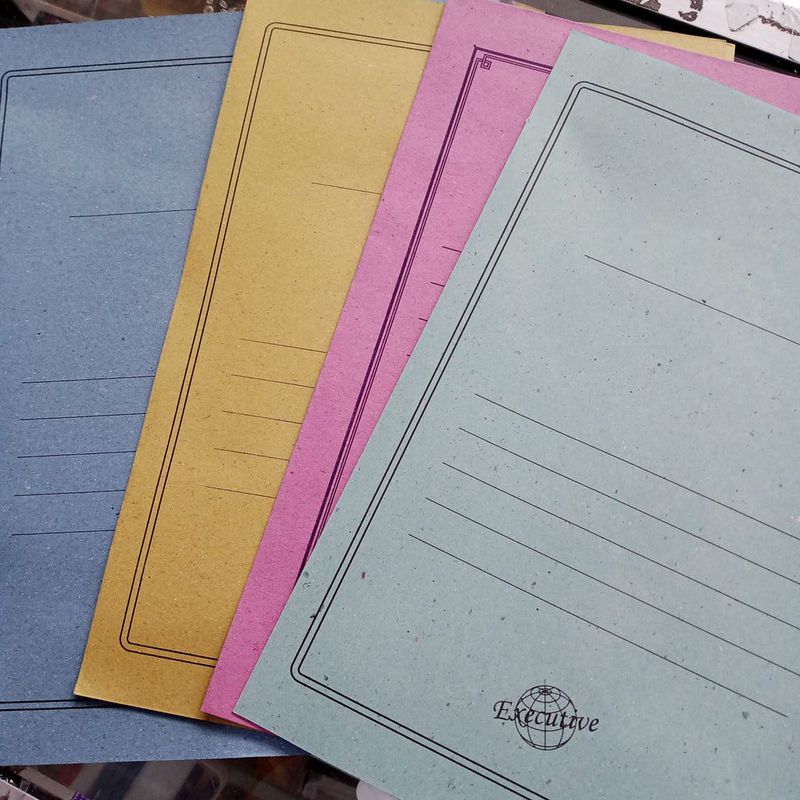 Map Kertas Folio - Biru