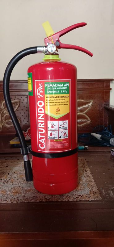 CATURINDO FIRE Alat Pemadam Api (APAR) Hallon Free 3,5 Kg