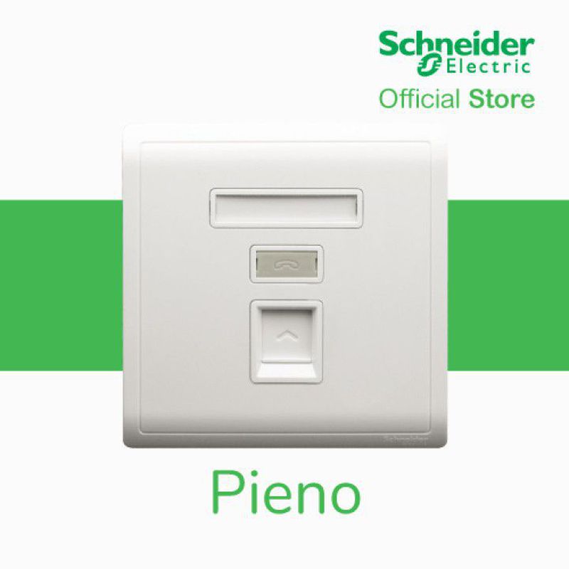 SCHNEIDER DATA SOCKET PIENO WHITE E8231RJS_5_WE