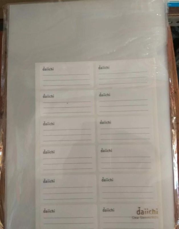 TNS Map Bening L / Clear Sleeves Daiichi ukuran F4