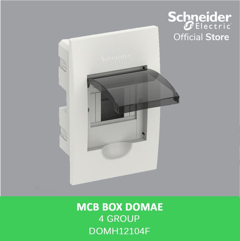SCHNEIDER MCB BOX DOMAE 4 GROUP DOMH12104F