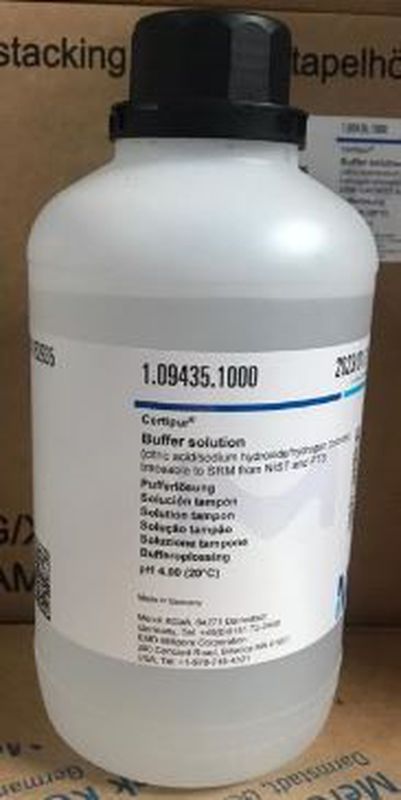 Buffer solution (citric acid/sodium hydroxide/hydrogenchloride ...