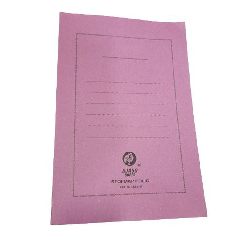 Stopmap kertas Djago warna merah