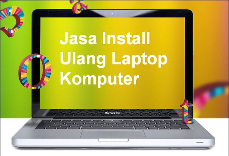 Jasa software ulang dan perbaikan laptop dan komputer