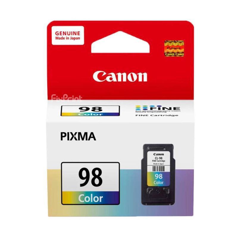 Cartridge Canon E500 E510 E600 E610 CI-98 Warna